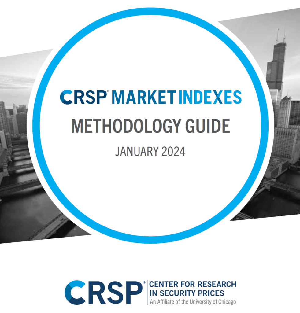 CRSP Market Indexes Methodology - Center for Research in Security Prices